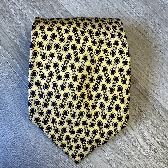 beaufort | Accessories | Vintage Beaufort Tie Rack Silk Link Print Tie ...